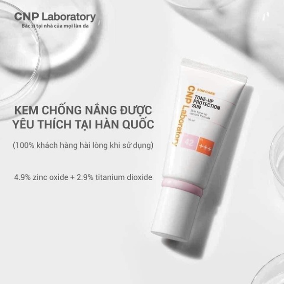 CNP | Skincare | Cnp Laboratory Tone Up Protection Sun Cream 5ml Spf42pa | Poshmark